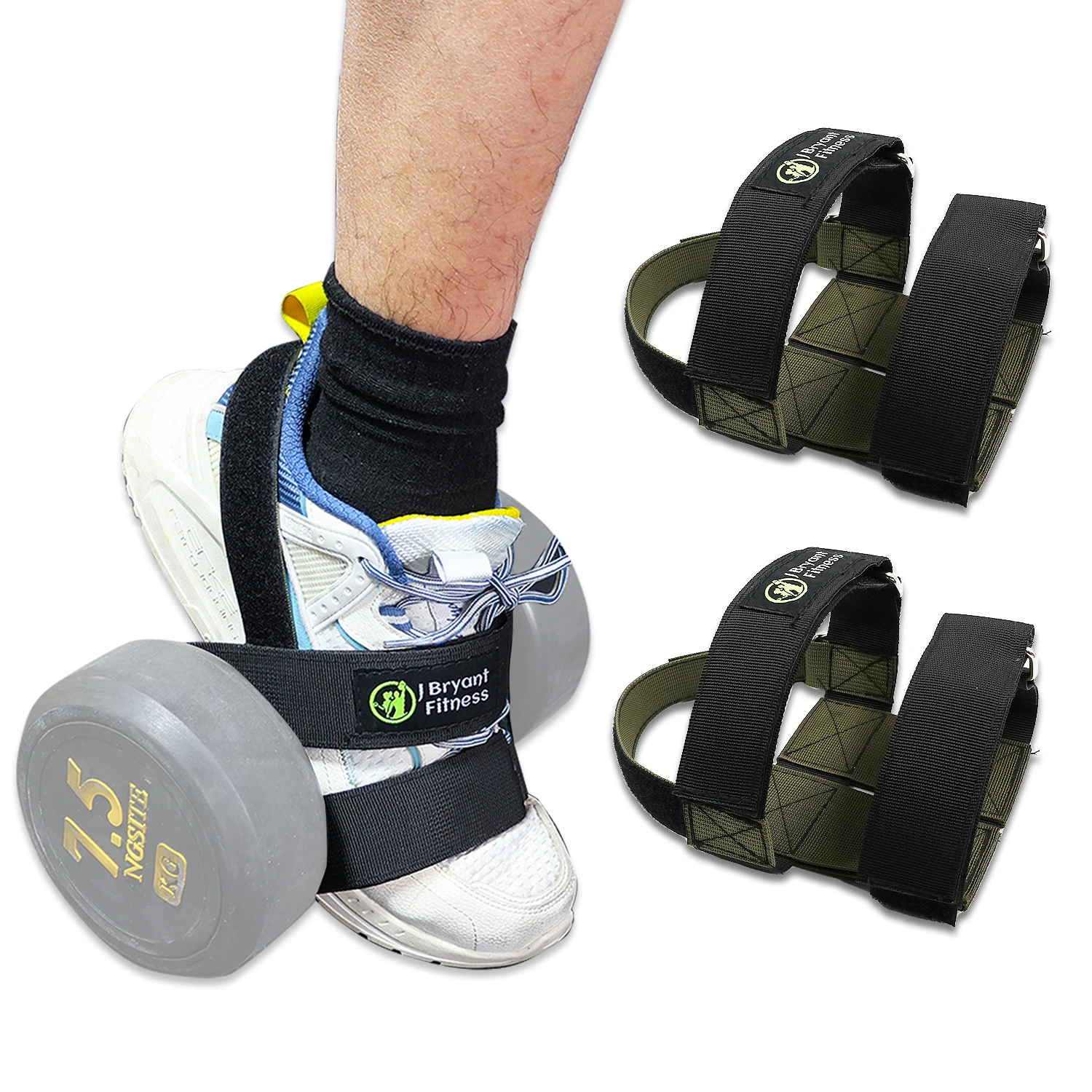 Tibialis-Trainer-Dumbbell-Foot-Strap-Adjustable-Ankle-Weights-Strap-Leg ...