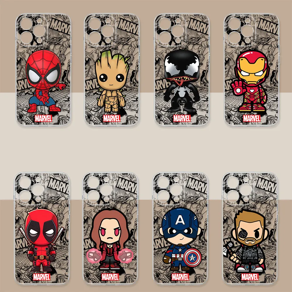 Marvel-SpiderMan-Groot-IronMan-Case-For-Infinix-Note-40PRO-30-30-12-Vip ...