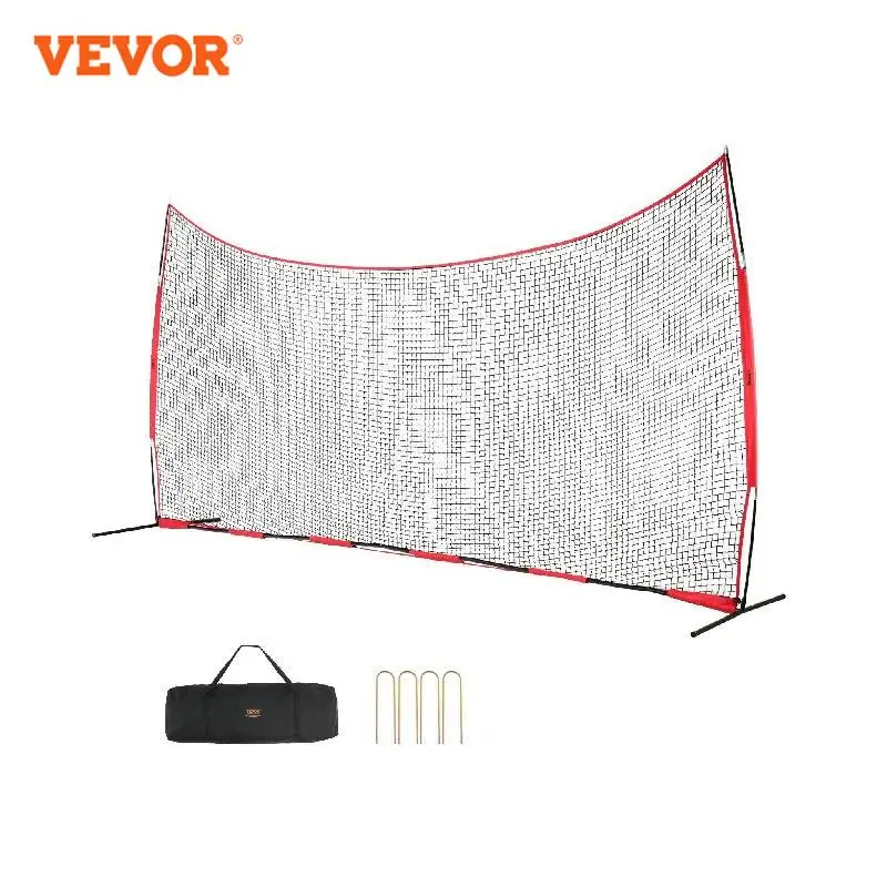 VEVOR-Barricade-Backstop-Net-Ball-Sport-Barrier-Netting-Portable ...