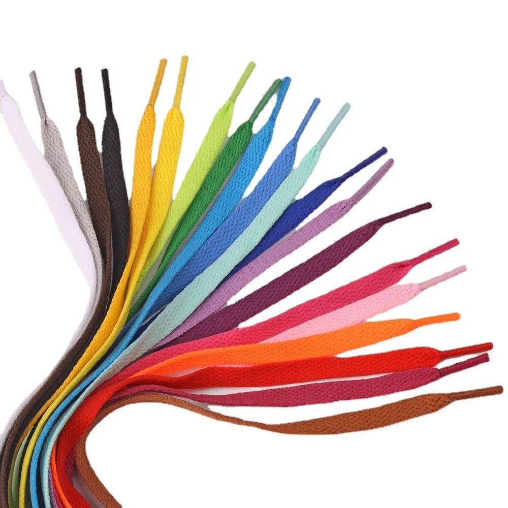 26-Colors-Shoelaces-Black-White-Laces-Sneaker-Shoestring-No-Elasticity ...