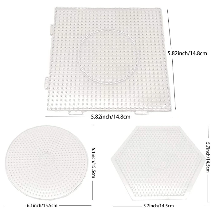 Yant-Jouet-5mm-Hama-Beads-Pegboard-Transparent-Template-Board-Circular ...