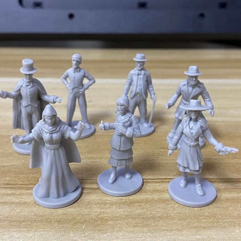 7PCS Investigators Female Male Character Pandemic: Reign of Cthulhu ...