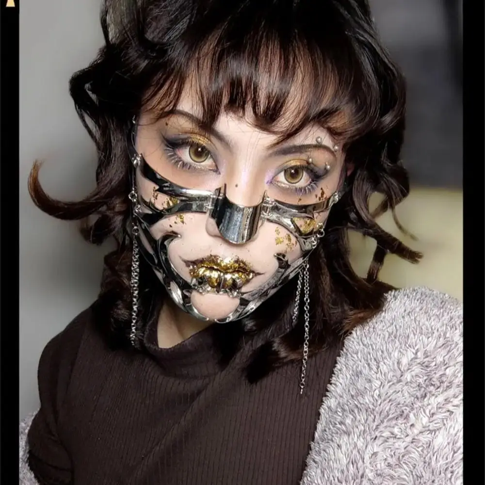 Metal Skeleton Mask