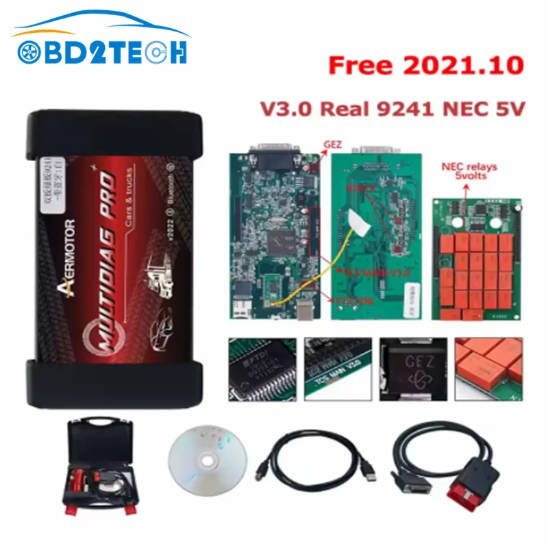 2026 New DS150e TCS Multidiag Pro BT Plastic Box OBD2 Car Truck Scanner ...
