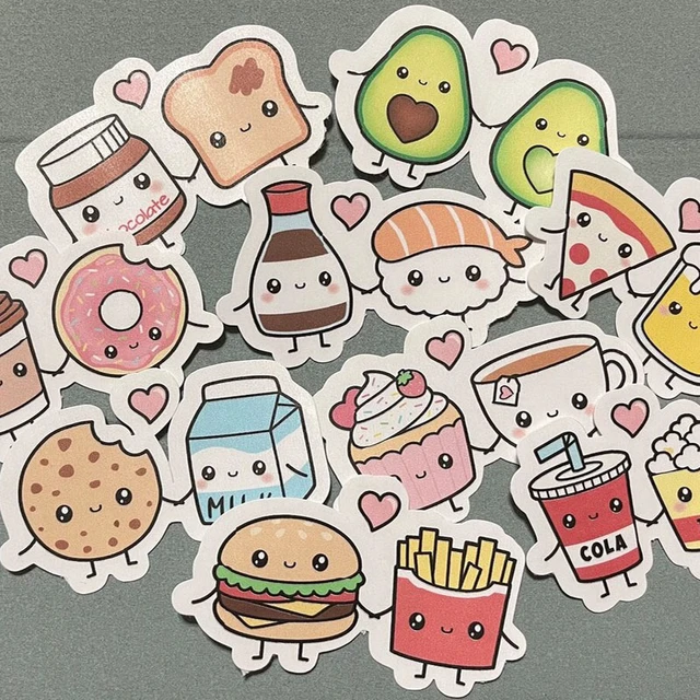 Cute Food Stickers