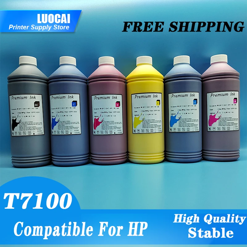 NEW-1000ML-T7100-ink-Compatible-For-HP-T7100-T7200-ink-Cartridge-HP761 ...