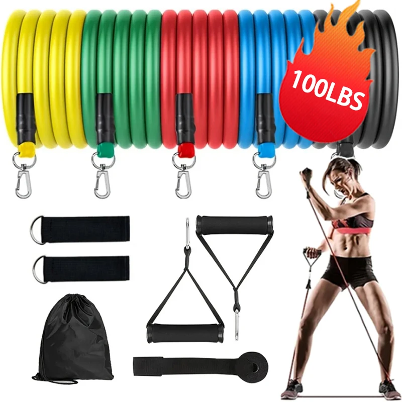 Fitness-Pull-Rope-Resistance-Rubber-Band-Yoga-Elastic-Belt-Upgrade ...