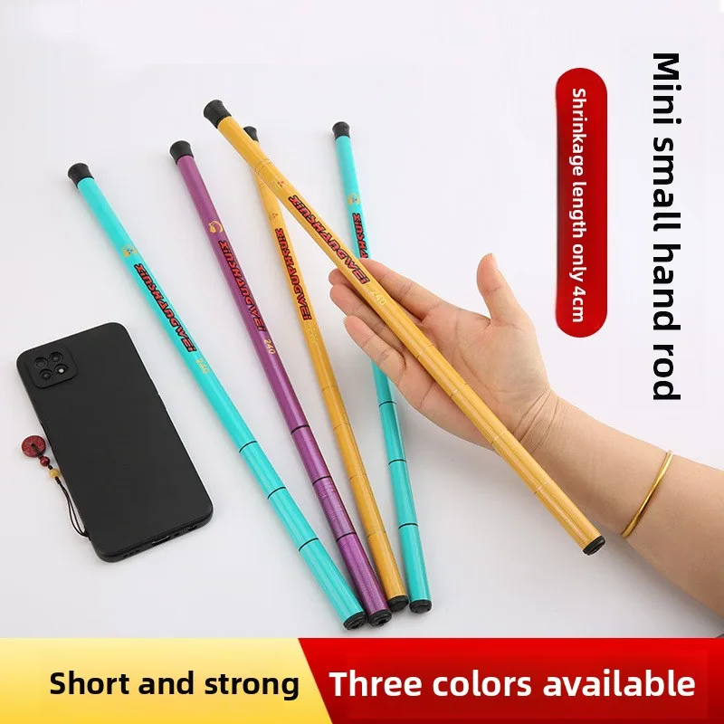 Small fishing rod ultra-short mini ultra-fine fishing stream rod ...