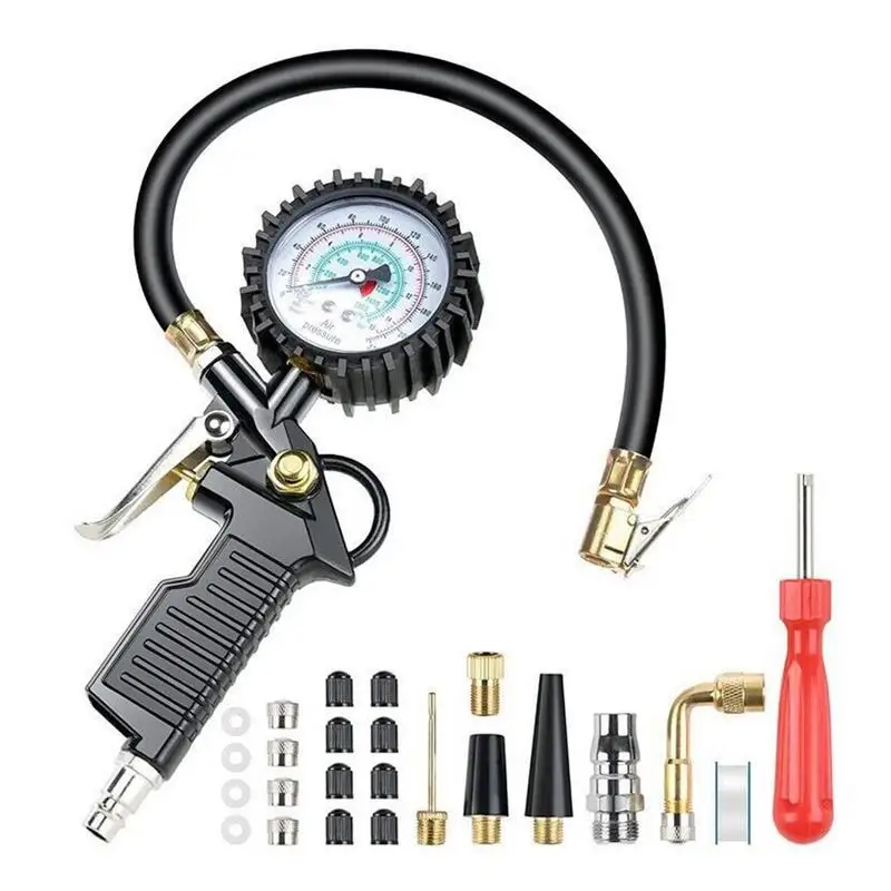 Car Tire Air Pressure Gauge Portable Digital Auto Tire Air Gauge With ...