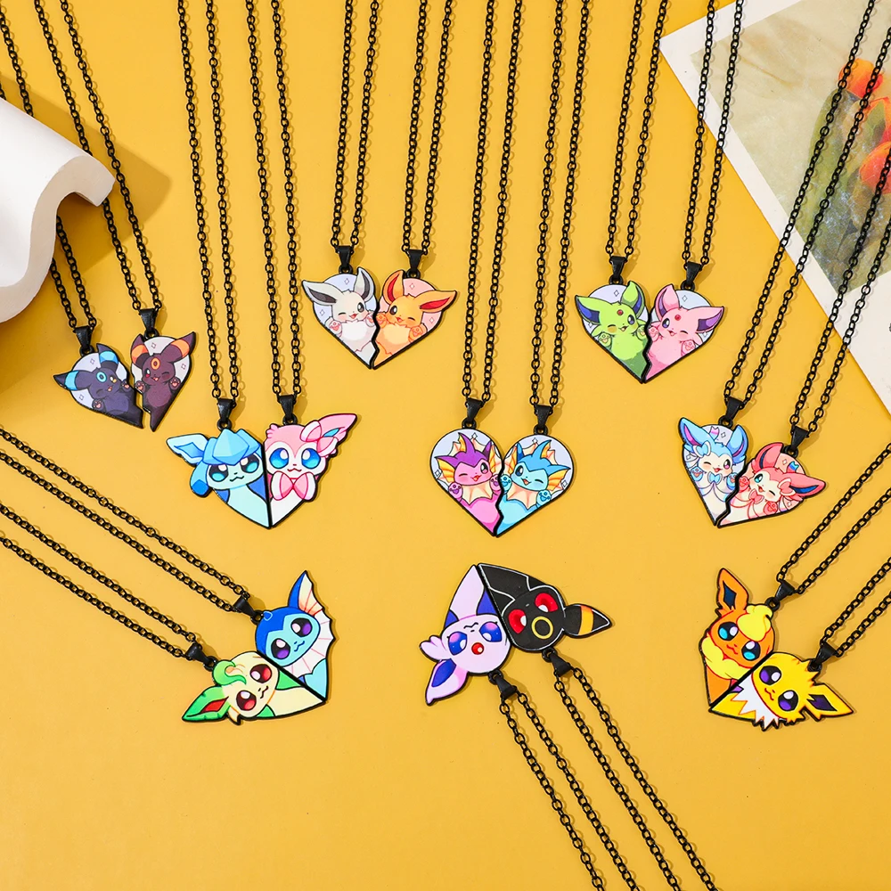 2 Piezas de Collares de Eevee, Umbreon, Espeon, Sylveon, Jolteon ...