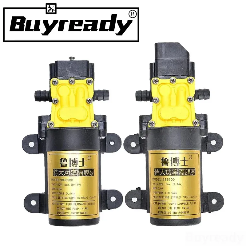 12V-Landbouw-Elektrische-Sproei-Waterpomp-Kleine-Hogedruk-Spuitpomp ...