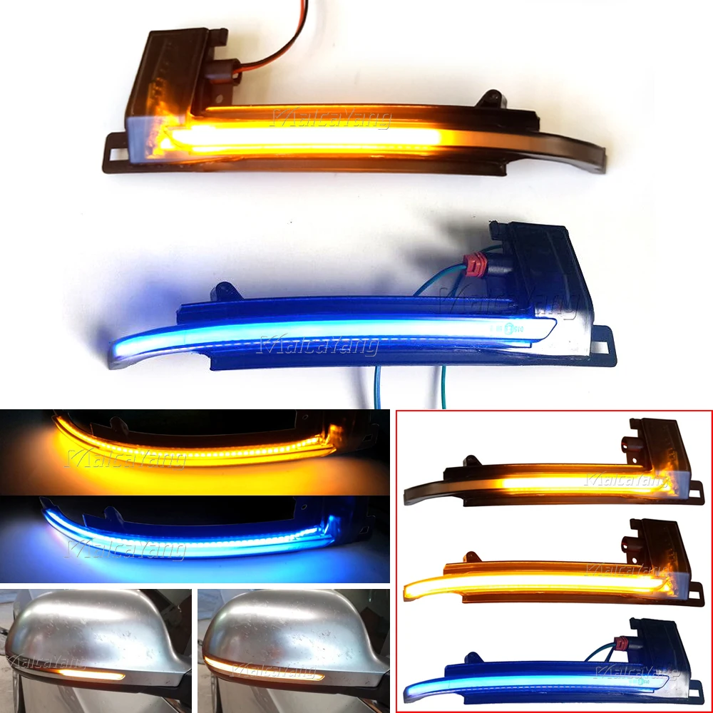 LED-Dynamic-Turn-Signal-Blinker-Side-Rear-View-Mirror-Indicator-Light ...