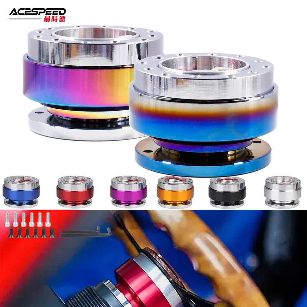 Car-Tuning-Steering-Wheel-Quick-Release-Hub-Adapter-Snap-Off-Boss-Kit ...