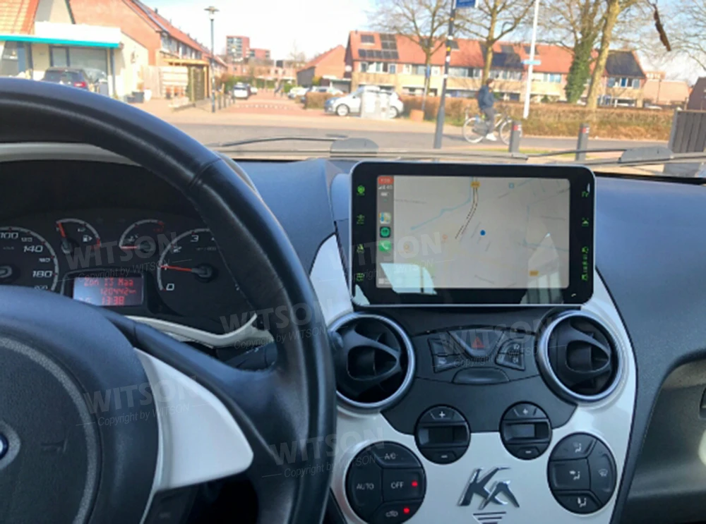 8-Radio-Android-13-Audio-CarPlay-WITSON-For-Ford-ka-2008-2012-Multim ...