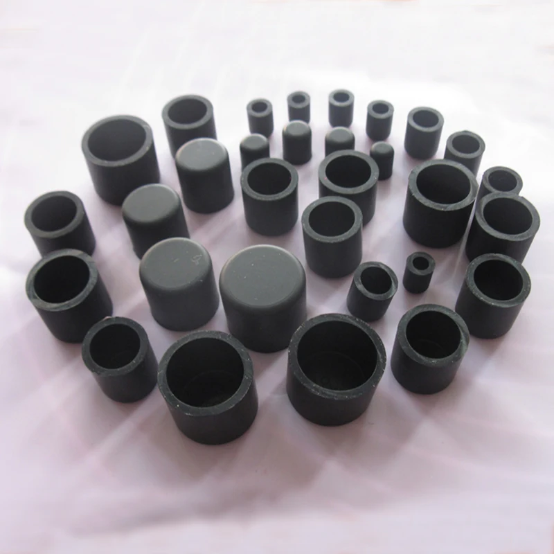 1-20PCS-Silicone-Rubber-Caps-Protection-Sheath-Gasket-Round-End-Caps ...