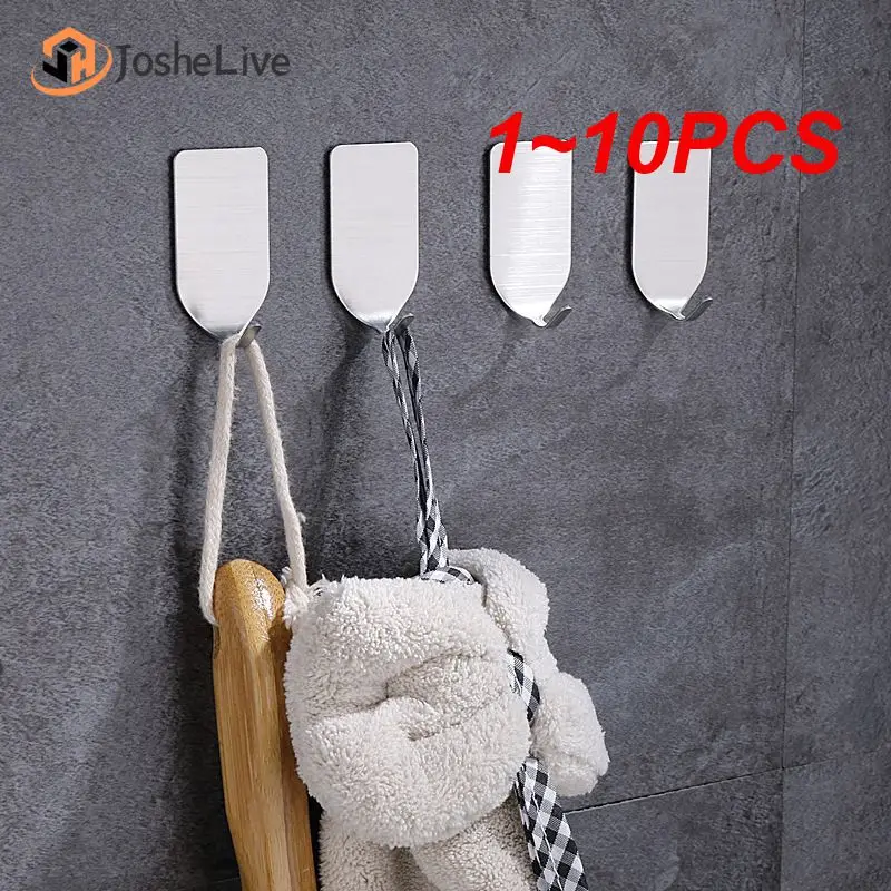 1-10PCS-Shaving-Razor-Holder-Stainless-Steel-Wall-Razor-Rack-For ...