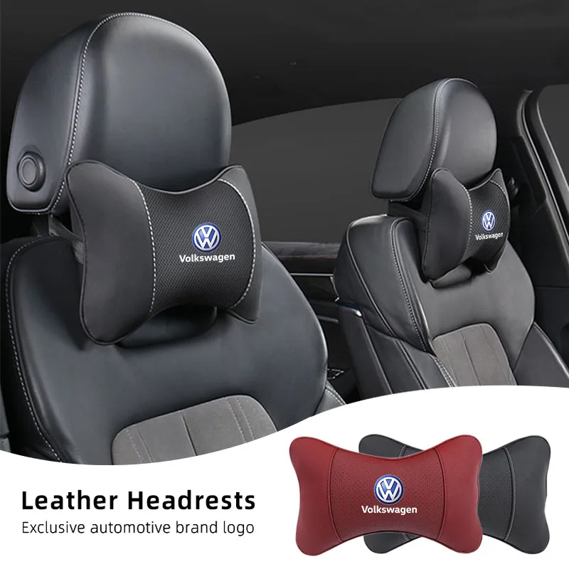 1Pcs-Car-Interior-Headrest-Seat-Head-Support-Neck-Pillow-For-VW-GTI ...