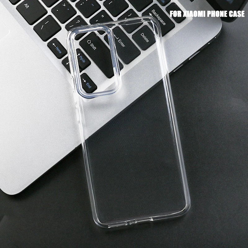 Funda transparente a prueba de golpes para Xiaomi 5C 5X 6 8 9 10 M3 MAX3 POCO NOTE Soft Back ...
