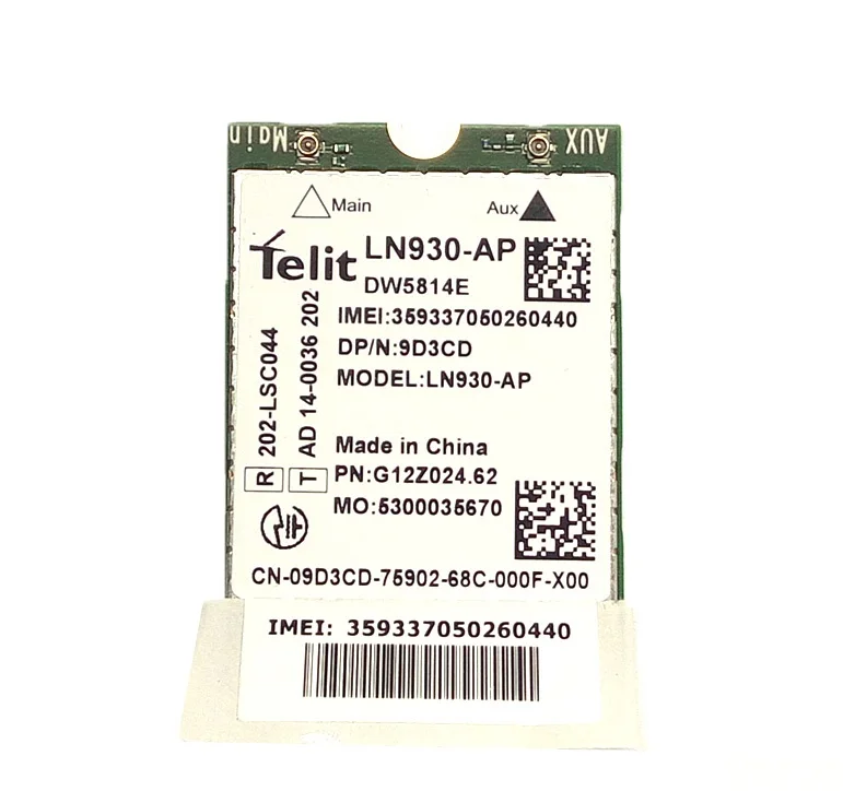 New-4G-Module-For-Dell-DW5814E-LN930-AP-WWAN-4G-NGFF-CARD-For-DELL ...