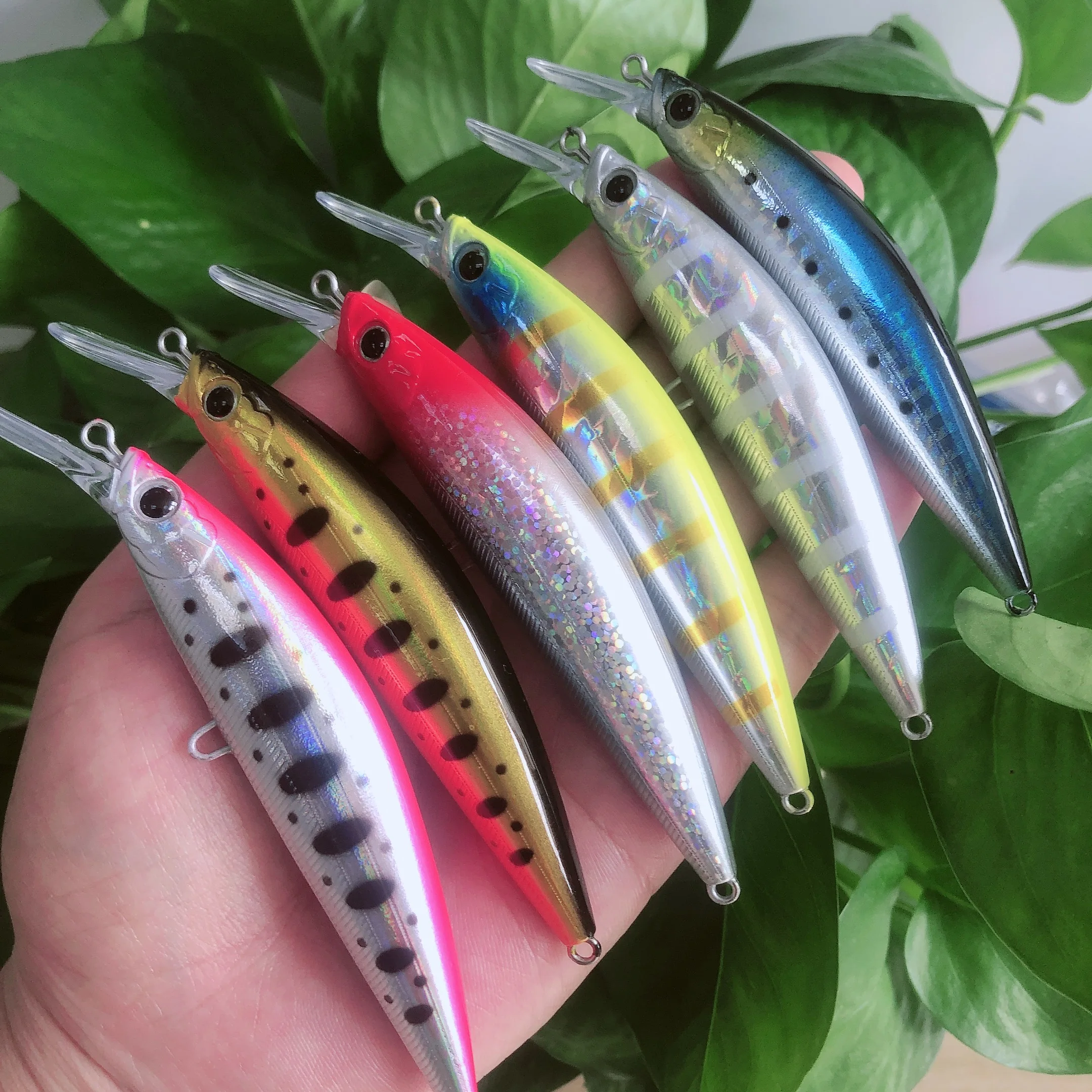New-Style-1-Pcs-90mm-27g-Sinking-Minnow-Saltwater-Trout-Bass-Lure ...