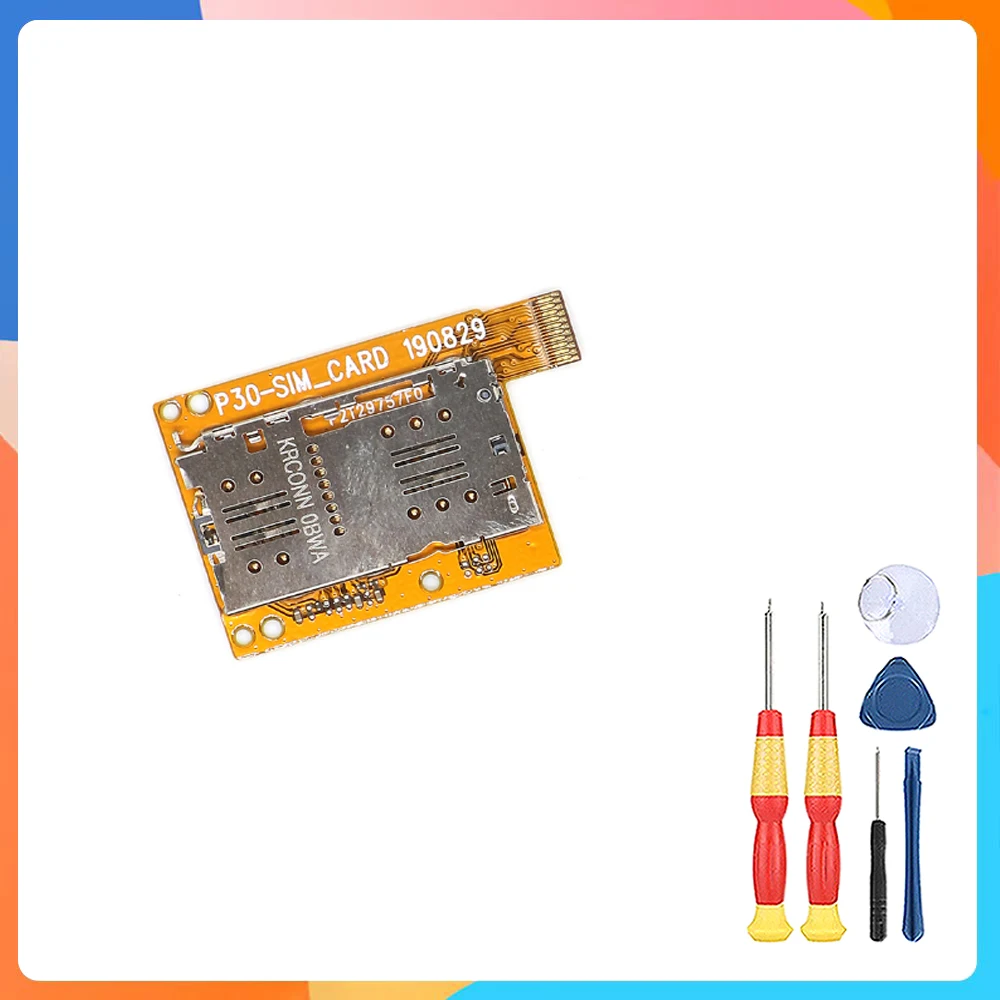 New SIM/TF Card Slot Holder Board , Memory Card Holder For Blackview ...