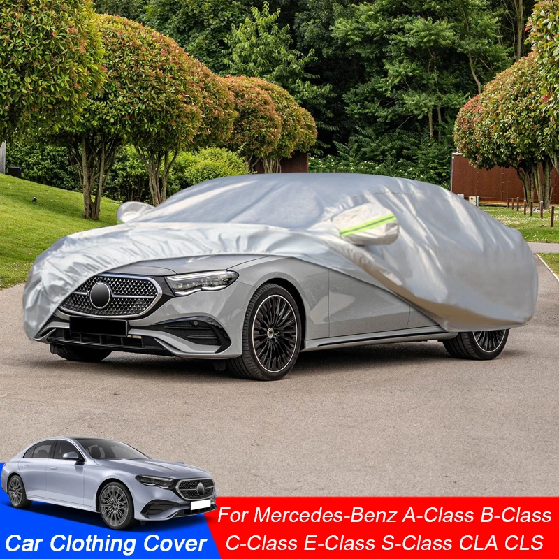 Full Car Cover For Mercedes-Benz A B C CLA CLS E S-Class Hatchback ...