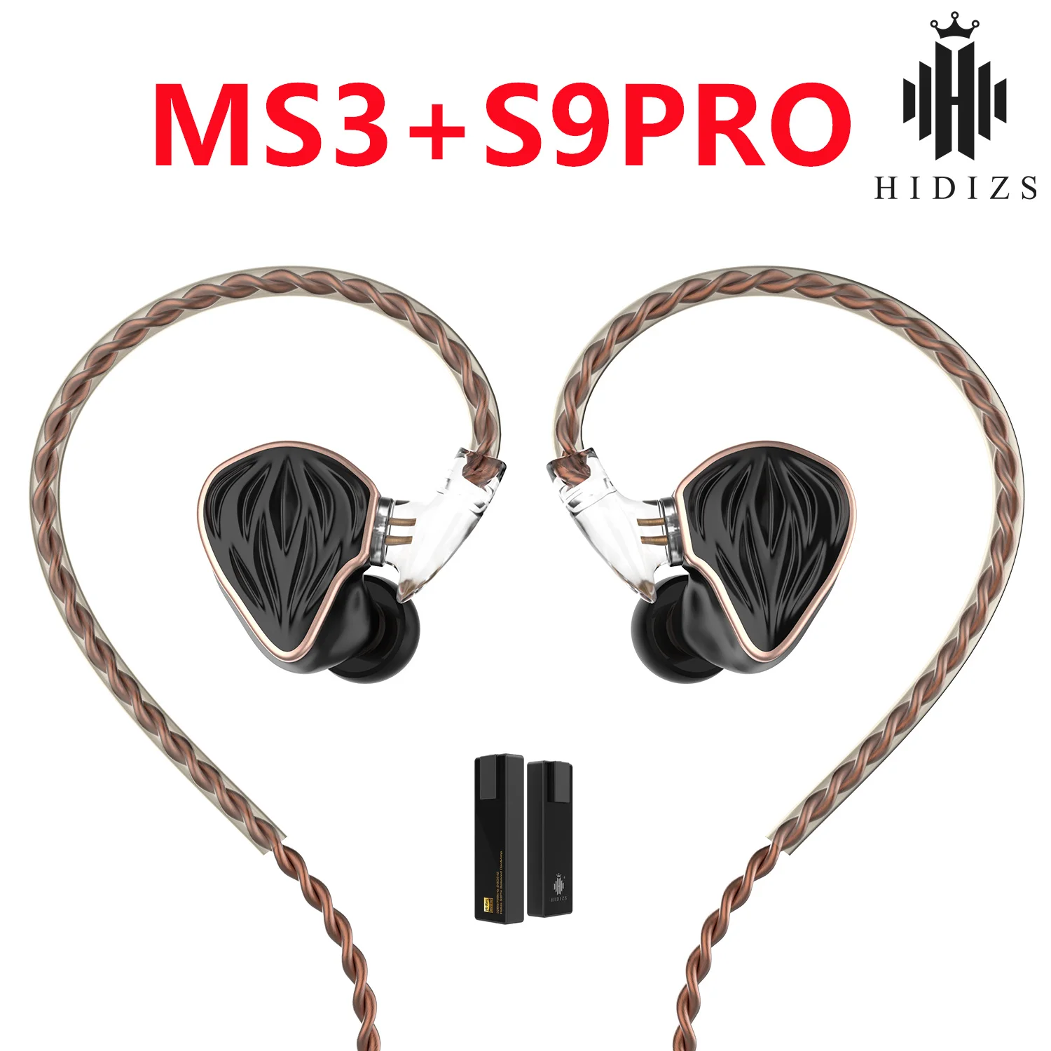 2023-New-Hidizs-MS3-2BA-1DD-Hybrid-3-Drivers-HiFi-In-Ear-Monitors-With ...