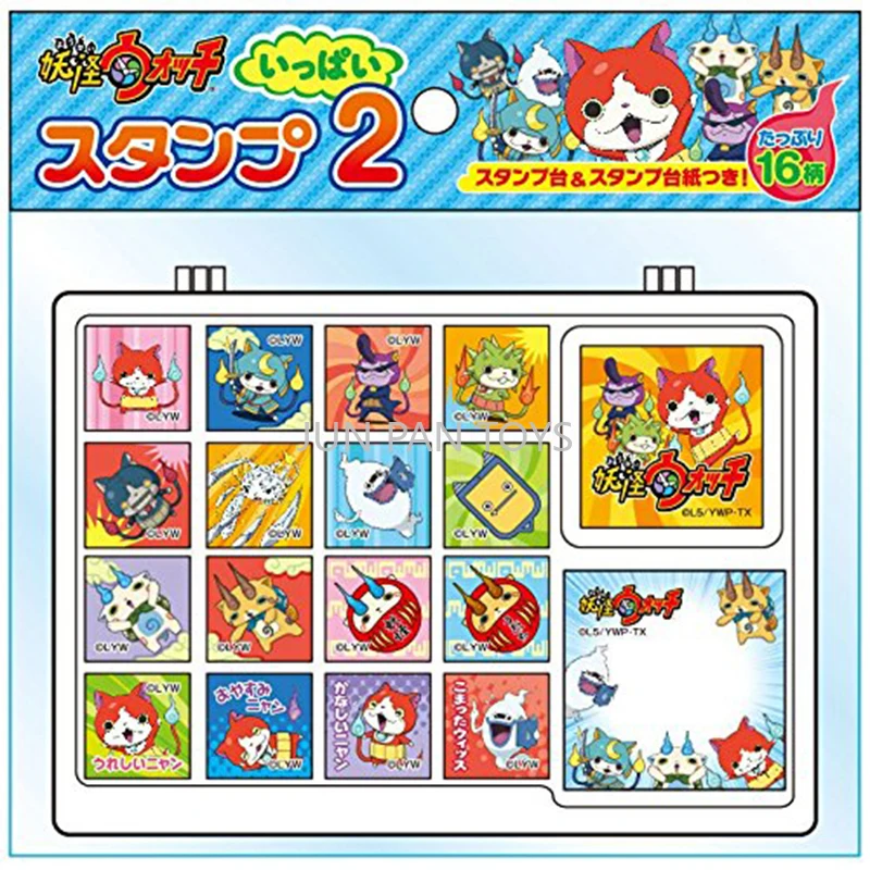 Yo-Kai Watch Tsuchinoko TMU-30 Jibanyan Kumkum Ensky Full Stamp 2 ...