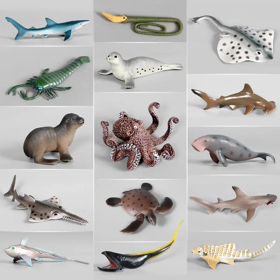 Modèle De Poisson De Mer Profonde, Poisson D'aquarium Miniature, Jouet ...