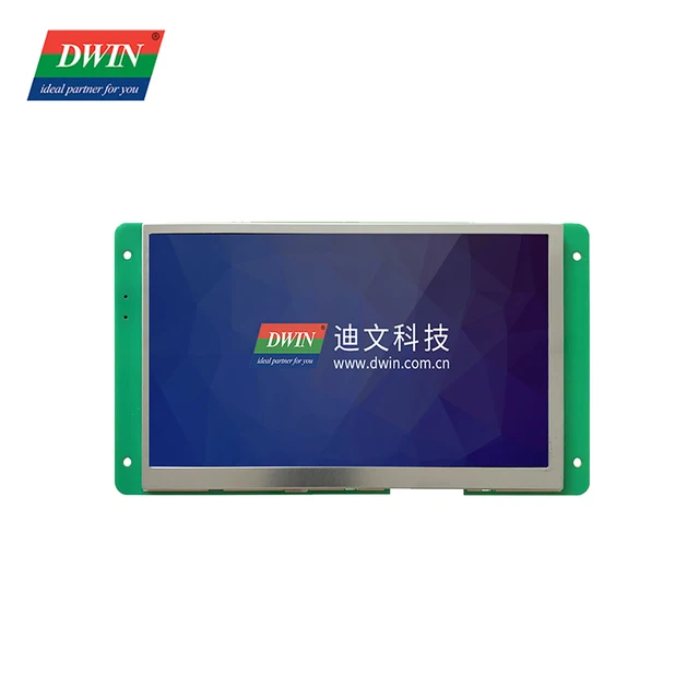 DWIN-módulo LCD de 7 pulgadas, pantalla táctil comercial, 800x480, RS232/TTL HMI, inteligente ...