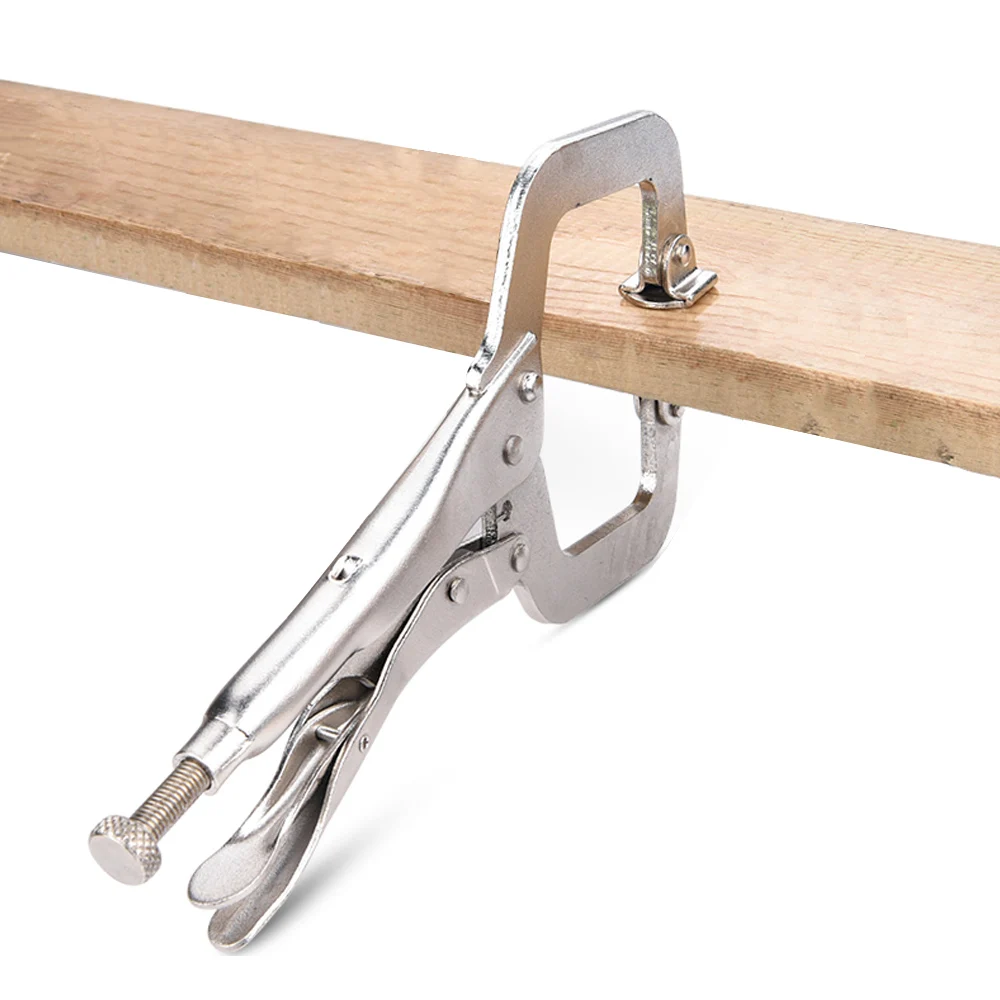 Hand-Tool-Fix-Plier-Pincer-Tong-Tenon-Locator-Alloy-Steel-Pad-Wood-Work ...