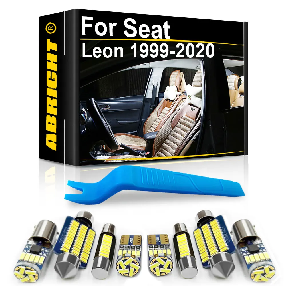 Car Interior LED Light Canbus For Seat Leon MK2 MK3 MK1 1 2 3 1M 1P 5F ...