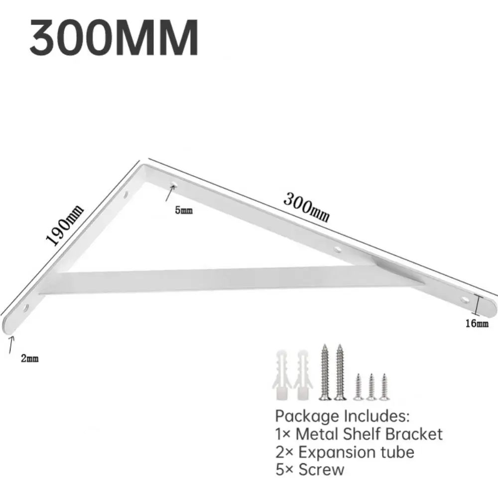 Heavy Duty Shelf Bracket Wall L Bracket Metal Support Angle Bracket For ...