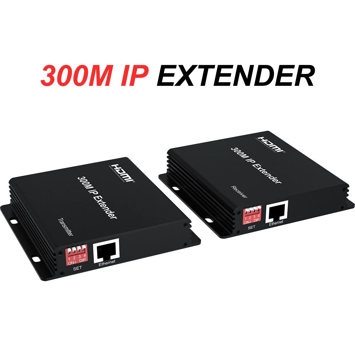 300M-IP-Extender-Via-RJ45-Cat6-Cable-HDMI-Ethernet-Extender-1080p-Video ...