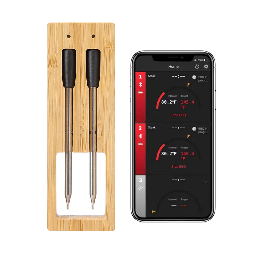 Wireless-Meat-Food-Thermometer-Kitchen-Cooking-Tool-Oven-Grill-BBQ ...