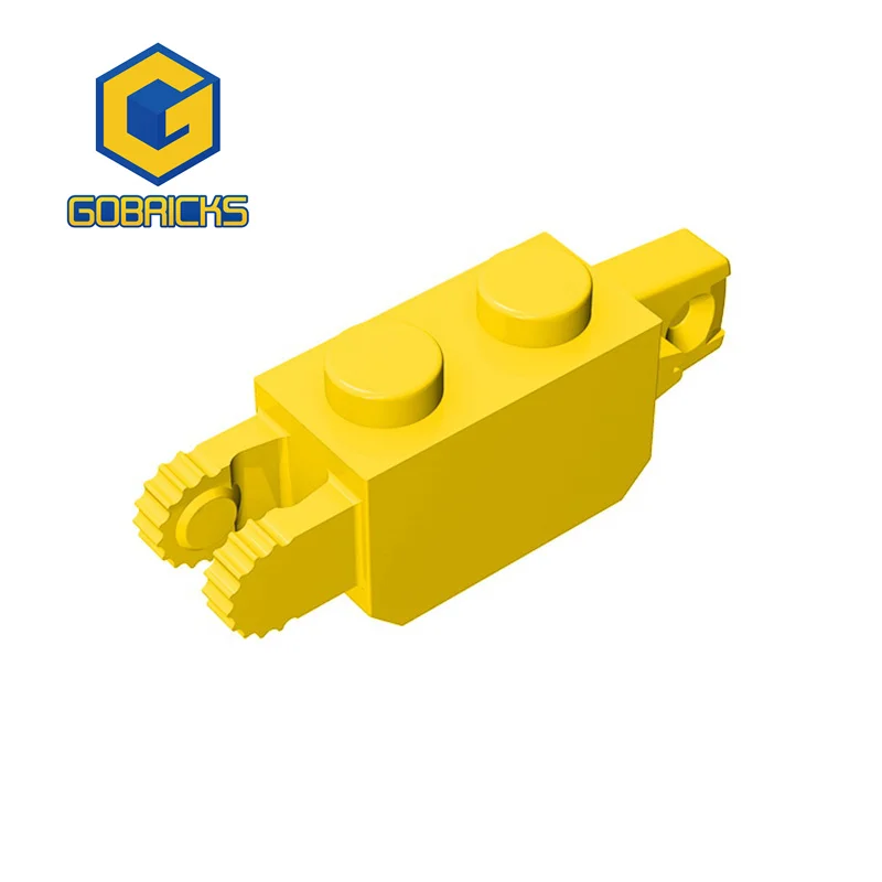 Gobricks-10PCS-Building-Blocks-Technicalalalal-1x2-bricks-with-hinges ...