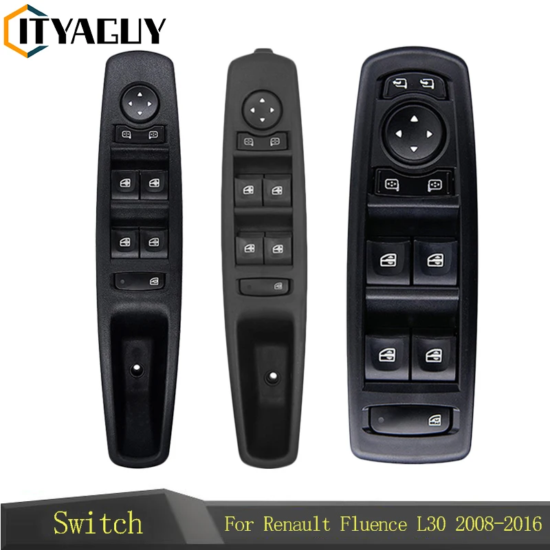 25400-0008R 809610016R 254000015R Front Left Master Window Switch For ...