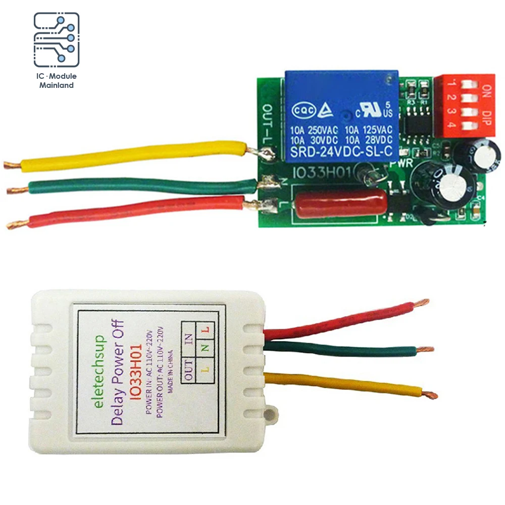 AC-110V-220V-Power-ON-Delay-OFF-Relay-Switch-1-480Min-Timer-Adjustable ...