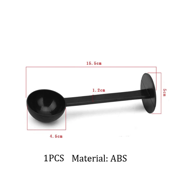 2 in 1 coffee spoon Stainless steel powder press 10g standard spoon ...