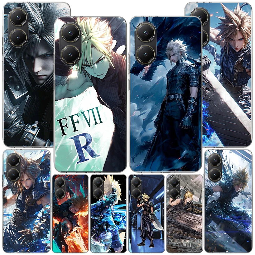 Final Fantasy FF VII Phone Case For Xiaomi Poco X7 X6 X5 X4 X3 Nfc F7 ...
