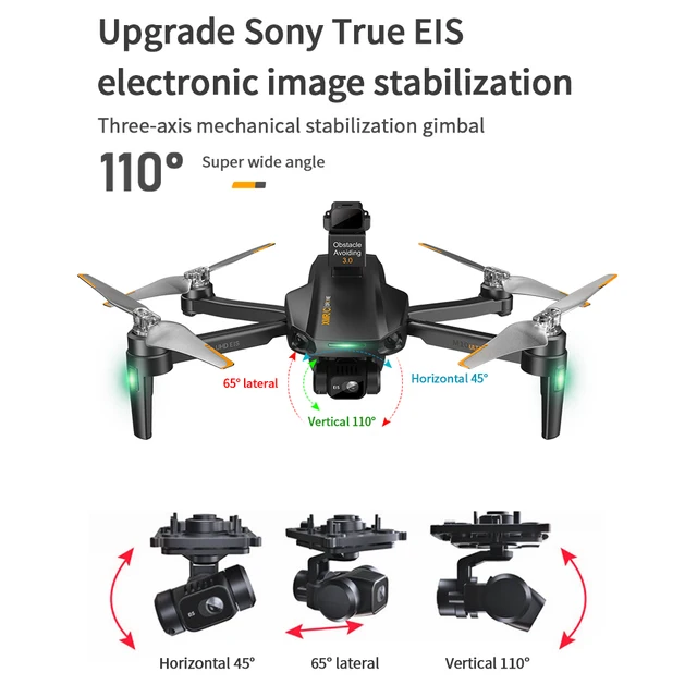 2022 New M10 Ultra Drone 4K Profesional Camera 5KM Distance 800M Height ...