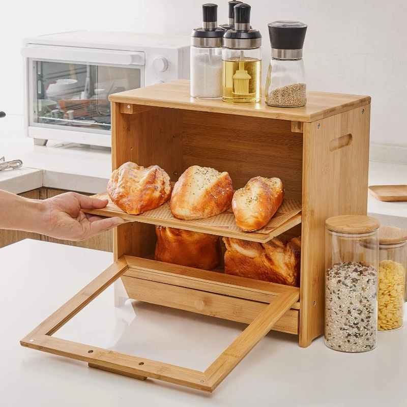 Multi-functional-large-capacity-bread-box-bedroom-snack-storage-box ...