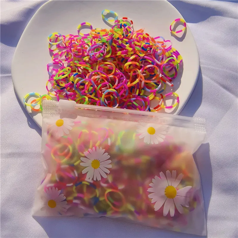 200PCS Rubber Band Pet Dogs Hair Accessories Topknot Bands for Dogs ...