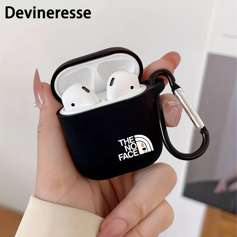 North Face Cool Anime AirPods Case Cover For Wireless Earphone For ...
