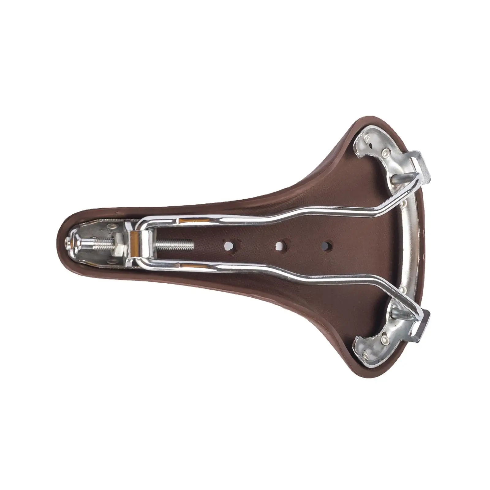 Bike Saddle Retro Spring Shock Absorber Cycling Parts PU Leather Bike ...