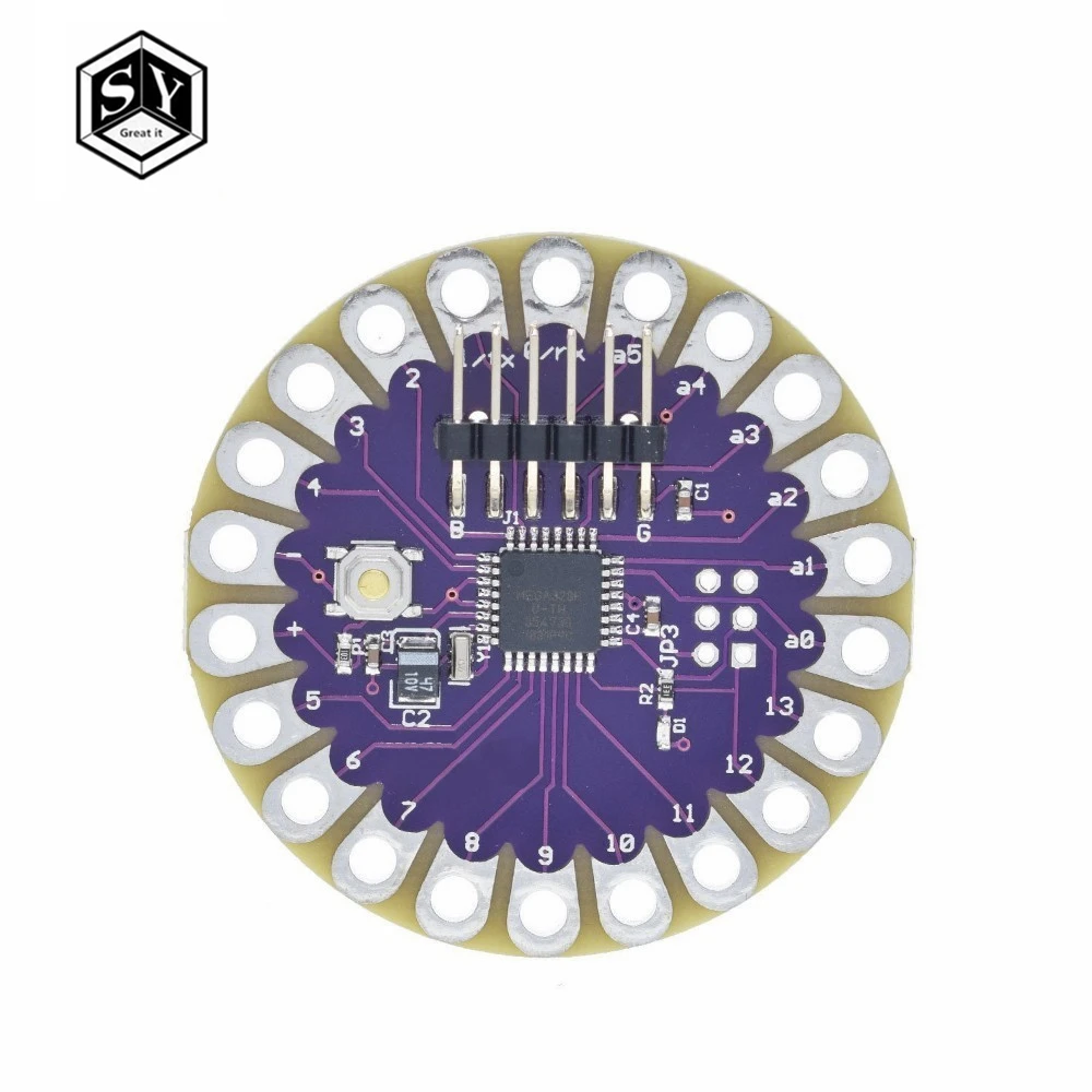 Lilypad 328 Main Board Atmega328p Atmega328 16m For Arduino - Integrated Circuits - AliExpress