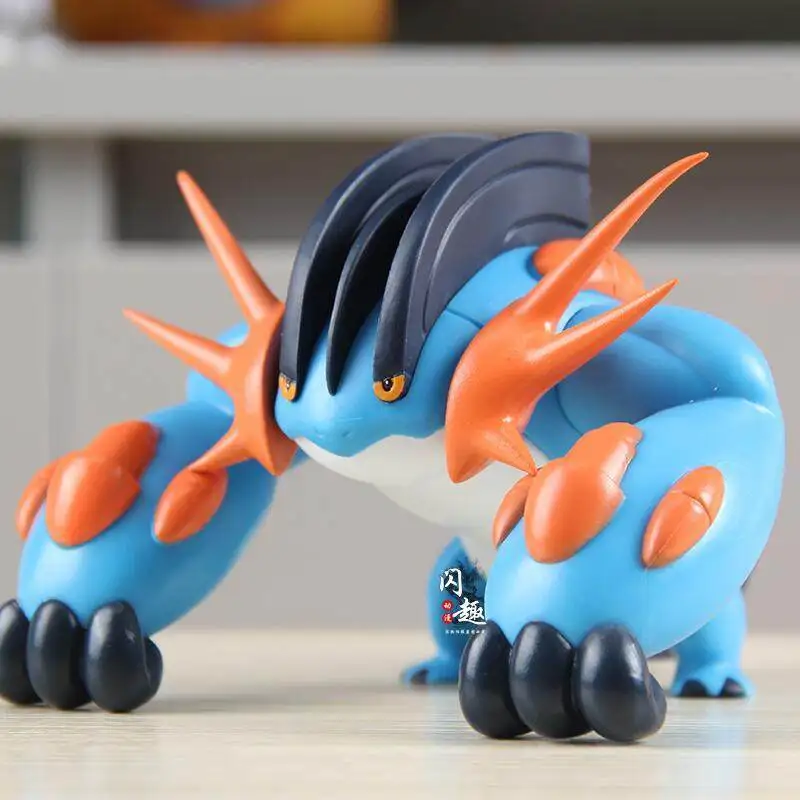 9cm Mega Swampert Anime Figure Model Statue Collection Desktop ...