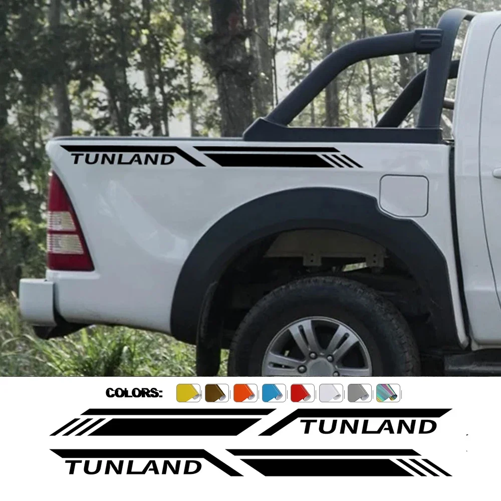 Car-Trunk-Side-Stickers-For-Foton-Tunland-Motor-Pickup-Truck-Graphics ...