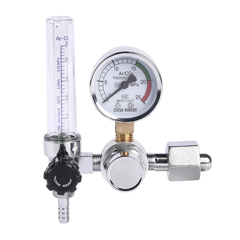 Industrial-Grade-Argon-CO2-Flow-Meter-Regulator-Tig-Flow-Meter-Pressure ...