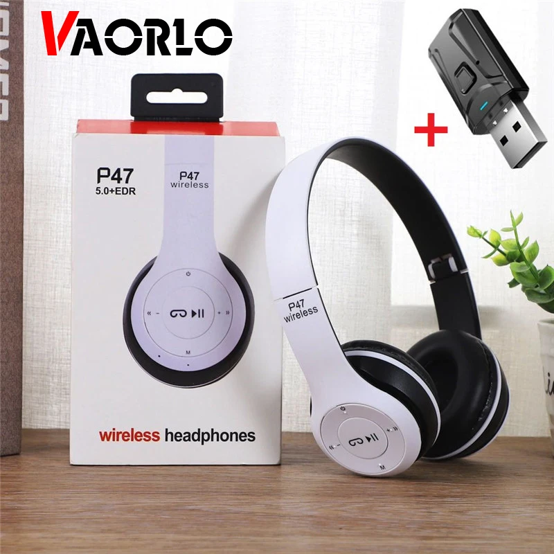 Cuffie Wireless Bluetooth 5.0 cuffie Stereo HIFI pieghevoli per bambini ...